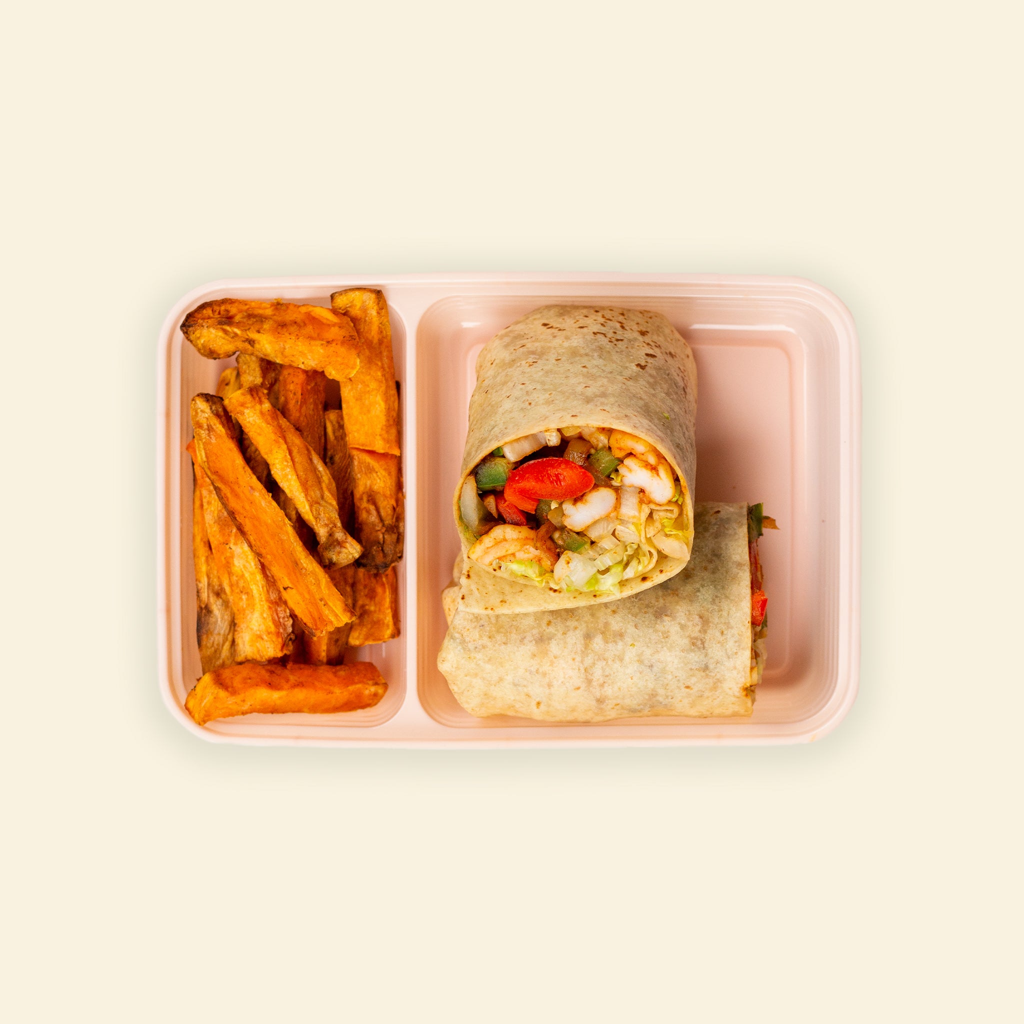 Wild Shrimp Fajita in Locanut Super Wrap – Locanut Store